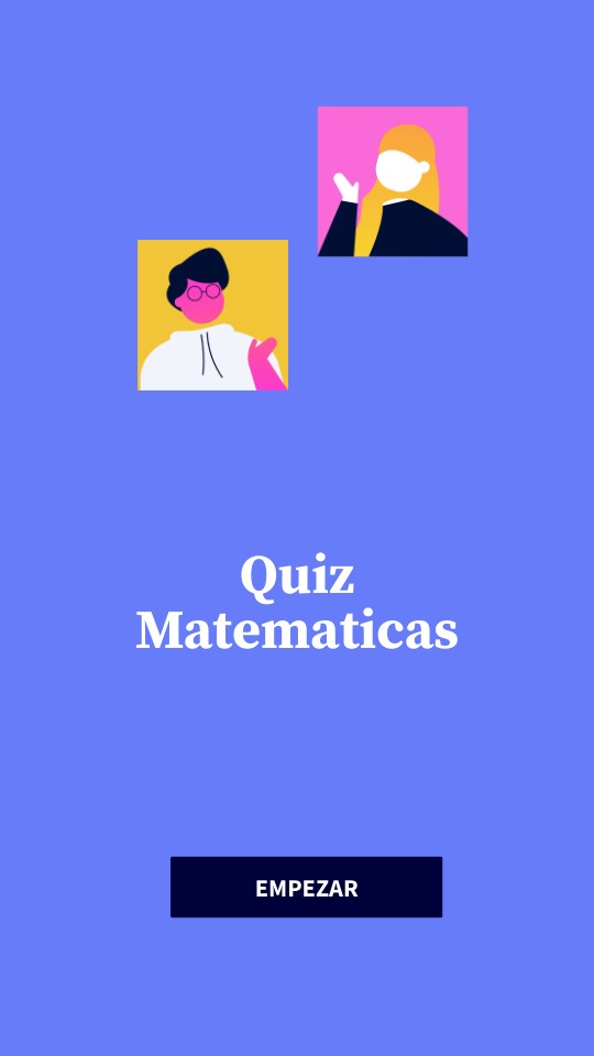 Quiz matemáticas | Genially