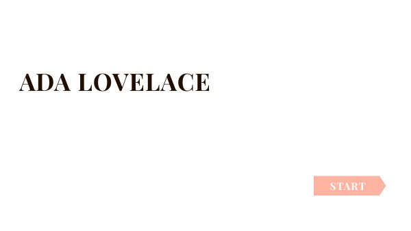 Ada LOVELACE | Genially