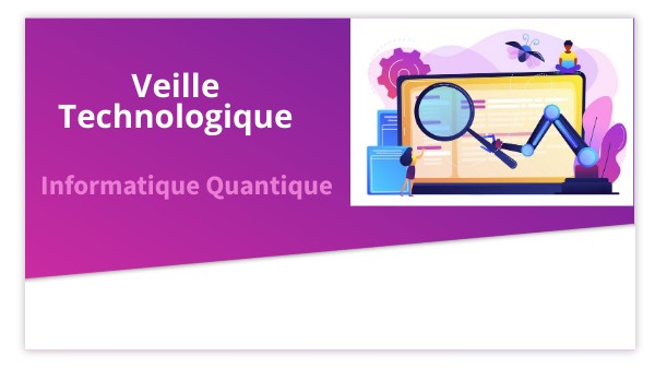 Veille Technologique