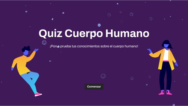 Quiz Cuerpo Humano | Genially
