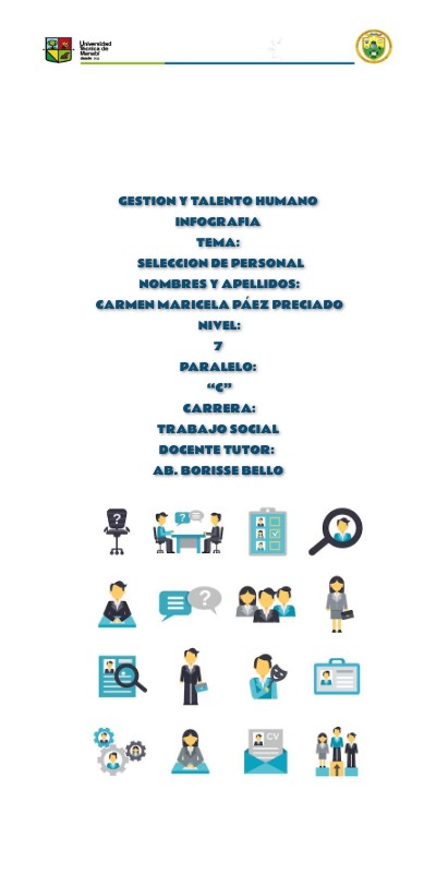 INFOGRAFIA selección de personal | Genially