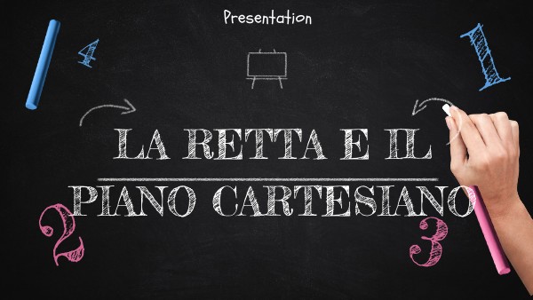 Presentazione lavagna rette nel piano cartesiano | Genially