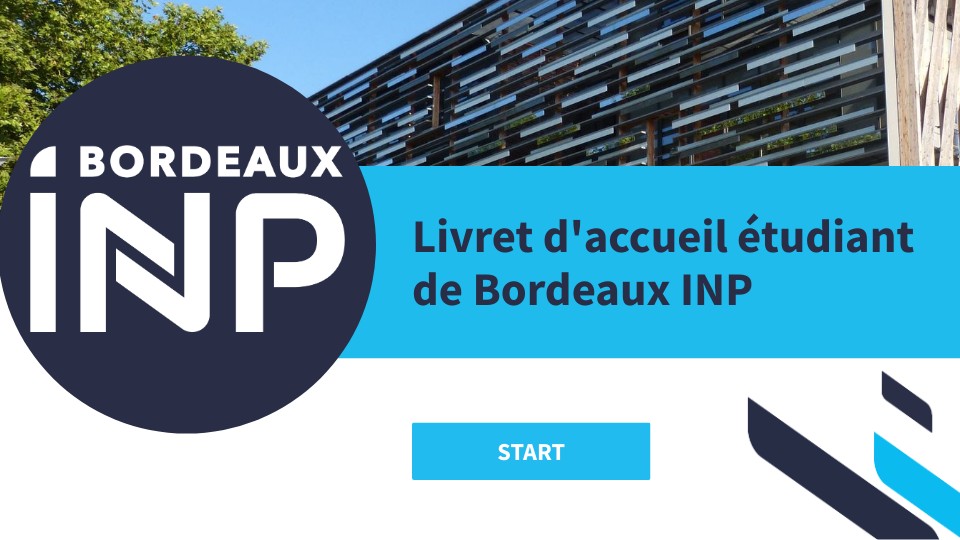 Livret accueil étudiant Bordeaux INP