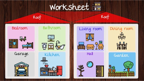 Rooms of the house WS | Genially