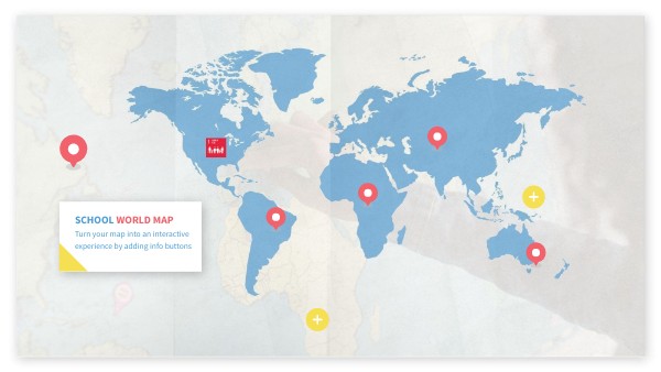School world map