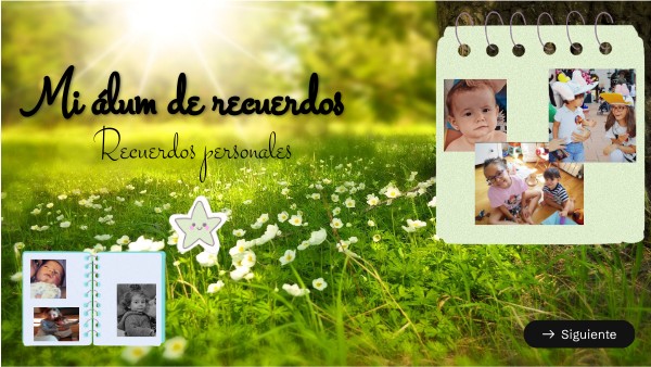 Mi álbum de recuerdos