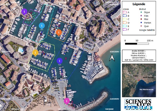 Cartographie diversité des Biohuts