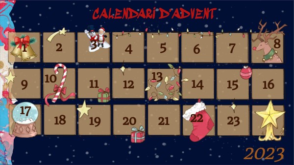 CALENDARI D' ADVENT