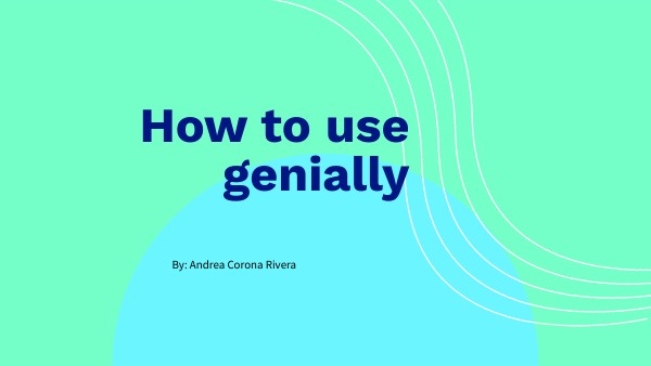 Genially presentation | Genially