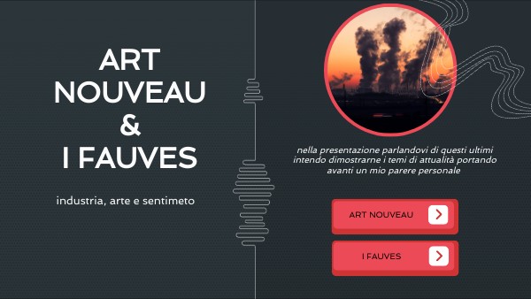 art nouveau & i fauves | Genially