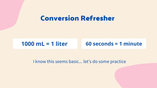 Conversion refresher | Genially