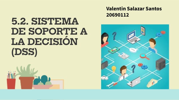 Sistemas de Soporte a la Decisión (DSS) | Genially