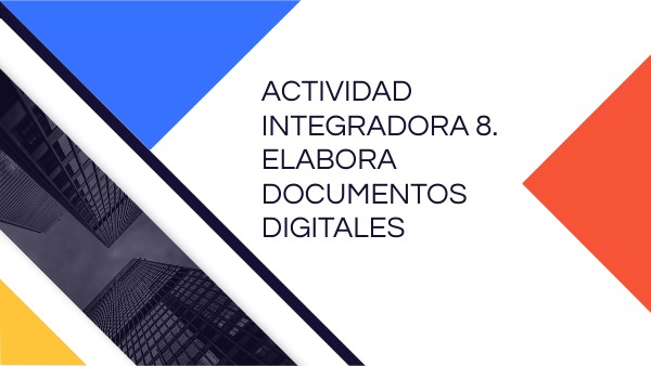 Actividad integradora 8 | Genially