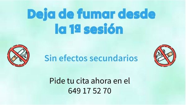 Deja de fumar