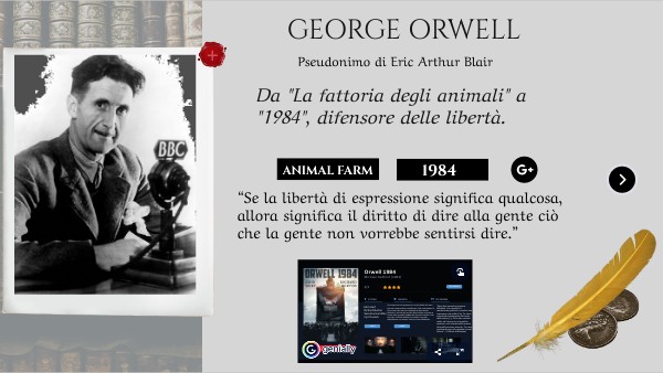 Orwell e Pasolini | Genially