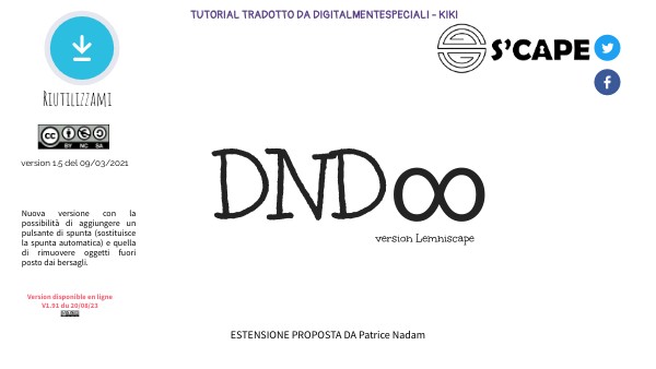 DND Lemniscape2 - tutorial ita | Genially