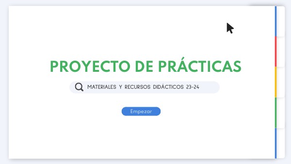 presentación prácticas MRD | Genially