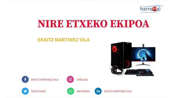 EKAITZ MARTINEZ VILA -ESTANDAR | Genially