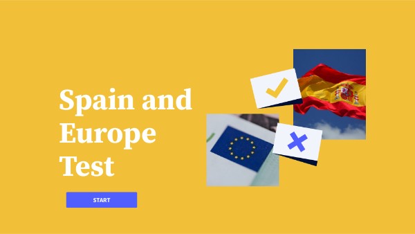 Spain and Europe test | Genially