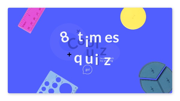 Cool math quiz | Genially