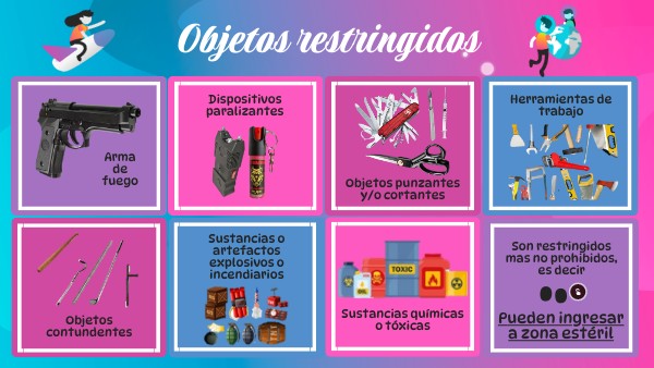 Objetos restringidos