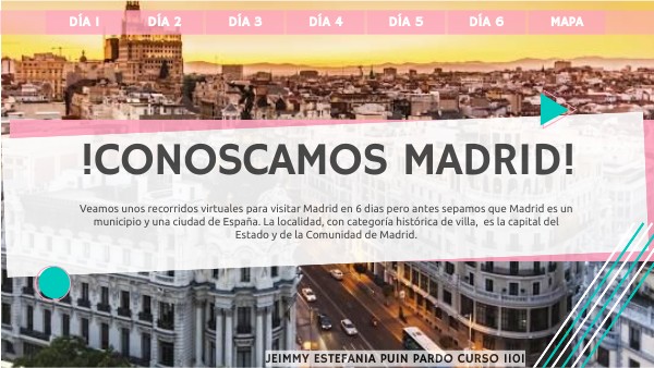 madrid viaje virtual | Genially