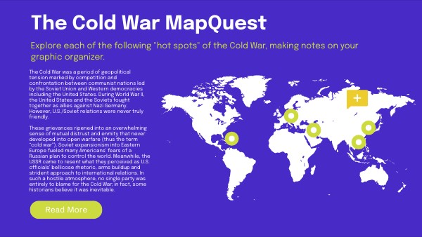 Cold War WebQuest | Genially