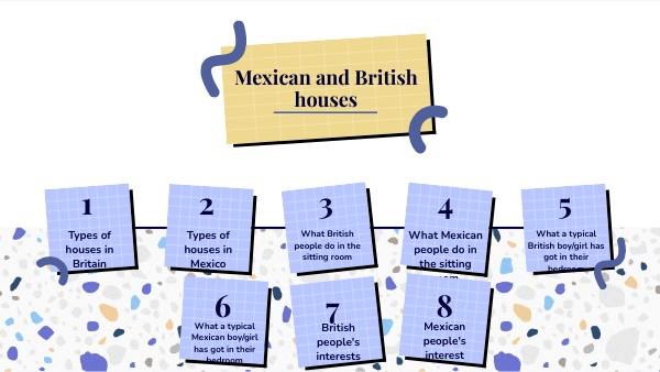 Mexican and British Houses