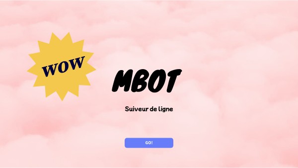 MBOT, capteur de ligne | Genially