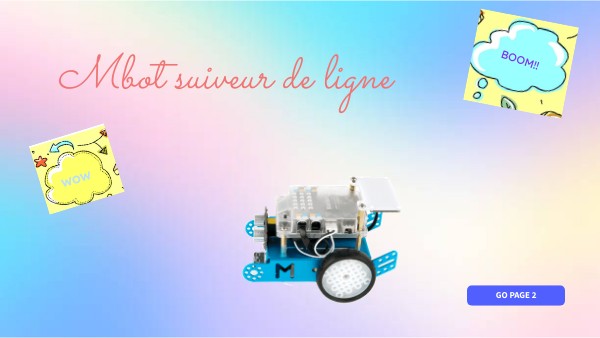 MBOT SUIVEUR DE LIGNE