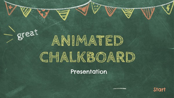 ANIMATED CHALKBOARD PRESENTATION | Genially