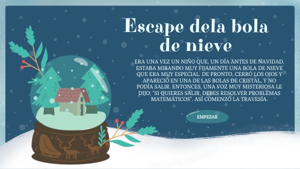 ESCAPE ROOM NAVIDEÑO