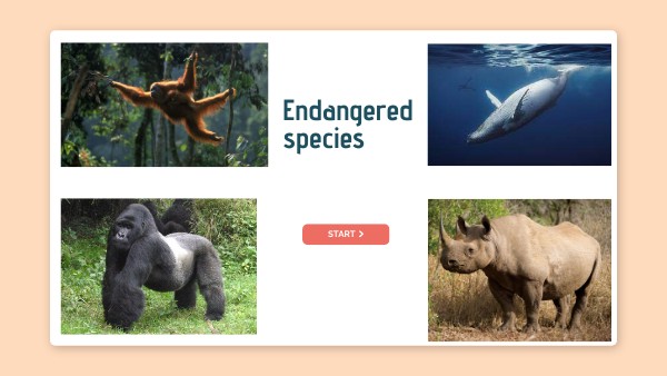 Endangered species