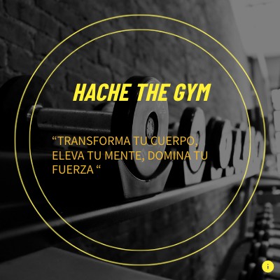 Gym interactive image | Genially