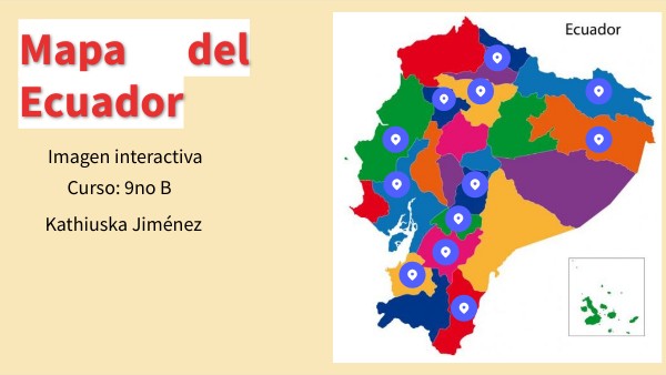 Mapa del Ecuador | Genially