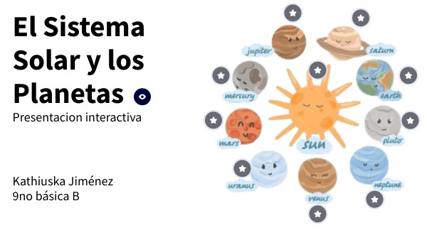 El Sistema Solar y los Planetas | Genially