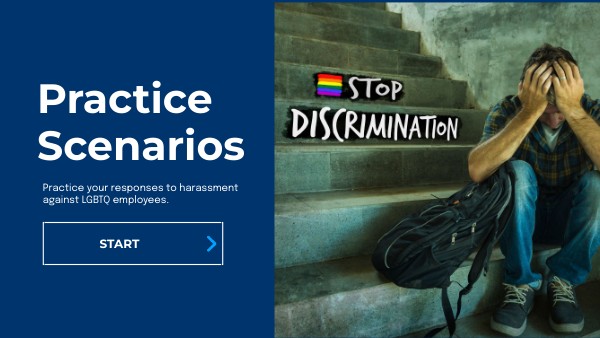 LGBTQ Harassment Scenario