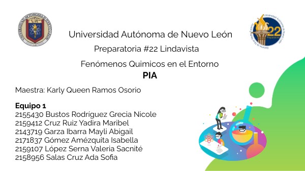 PIA Química | Genially