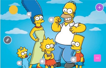 Imagen interactiva-Los simpsons | Genially