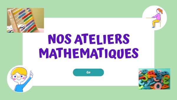 Mes ateliers de maths