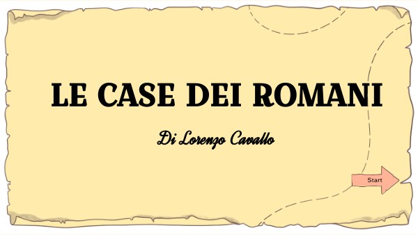 Le case dei Romani di Lorenzo Cavallo