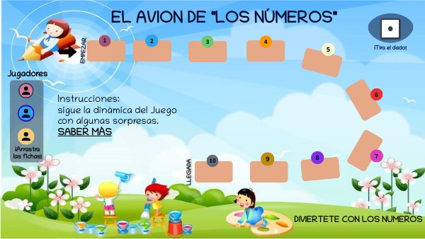 EL AVION DE LOS NÚMEROS | Genially