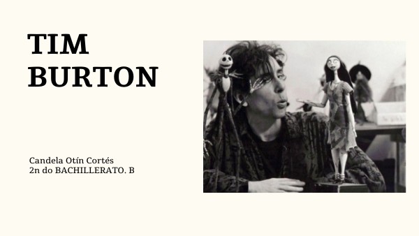 TIM BURTON