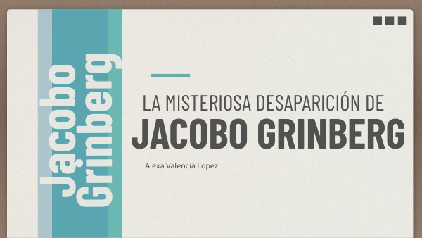 Jacobo Grinberg- Alexa Valencia