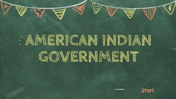 AMERICAN INDIAN GOVERNMENT
