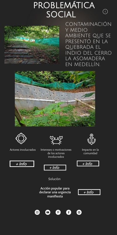 Problemática social de contaminación y medio ambiente que se presentó