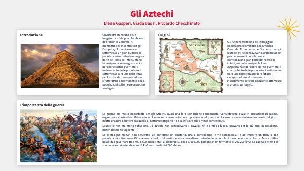 Gli Aztechi | Genially