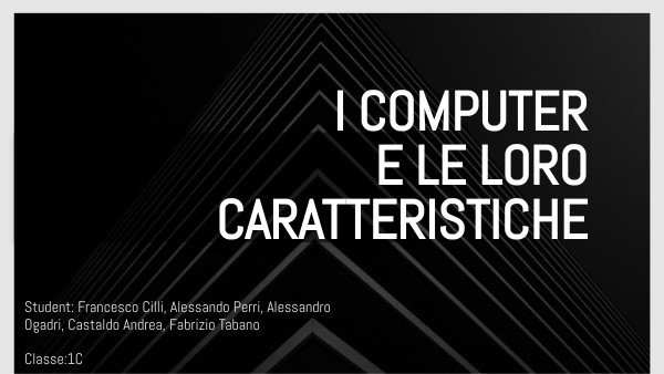 presentazione inf. computer | Genially