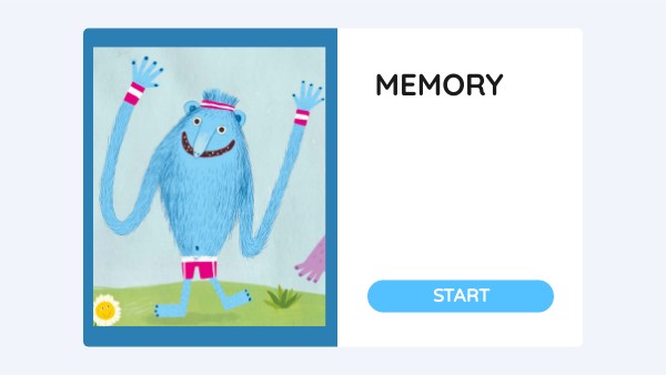 JUEGO ESTIMULACIÓN BLUE MONSTER