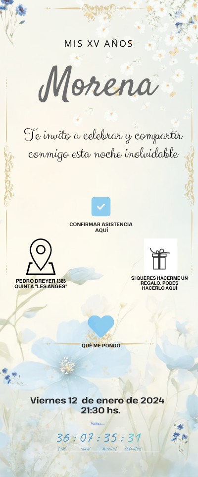 Mis XV - Morena | Genially